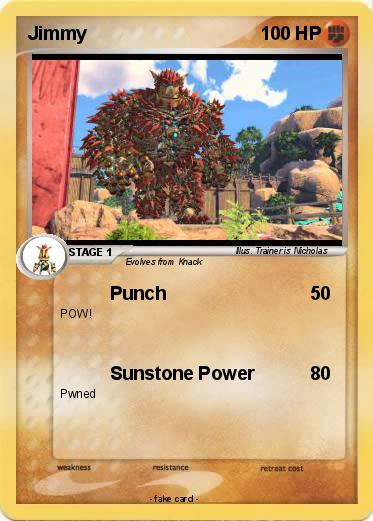 Pokémon Jimmy 453 453 - Punch - My Pokemon Card