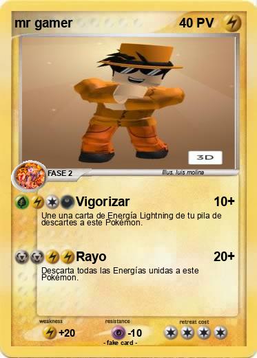 Pokémon mr gamer 1 1 - Vigorizar - Mi carta pokémon