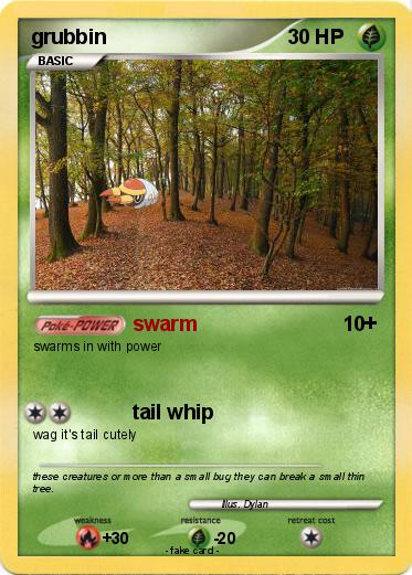 Pokémon grubbin 2 2 - swarm - My Pokemon Card