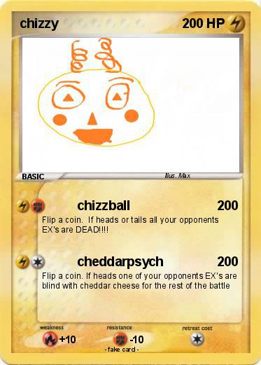 Pokémon chizzy 1 1 - chizzball - My Pokemon Card