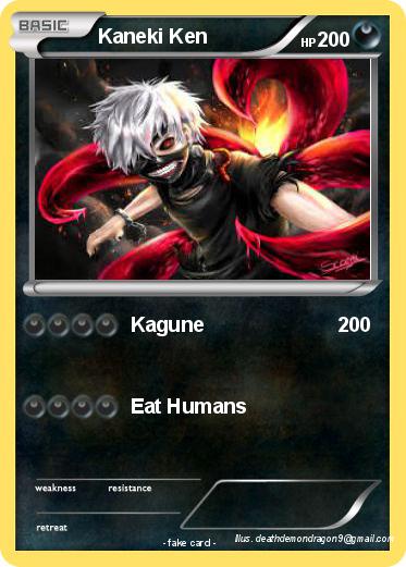 Pokémon Kaneki Ken 23 23 - Kagune - My Pokemon Card