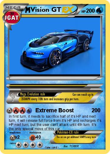 Pokémon Vision GT - Extreme Boost - My Pokemon Card