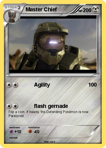 Pokémon Master Chief 1602 1602 - Agility - My Pokemon Card