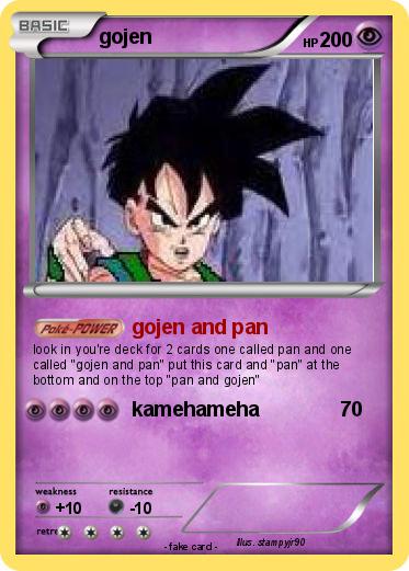 Pokémon gojen and pan - gojen and pan - My Pokemon Card