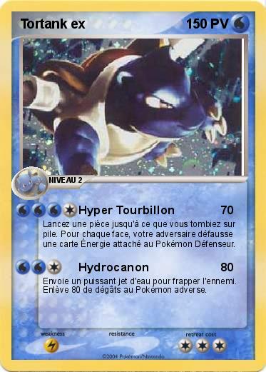 Pokémon Tortank ex 8 8 - Hyper Tourbillon - Ma carte Pokémon