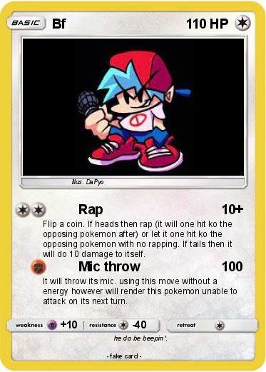 Pokémon 1 184001 184001 - Rap - My Pokemon Card
