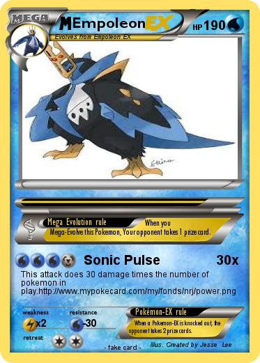 Pokémon Empoleon 963 963 - Sonic Pulse - My Pokemon Card