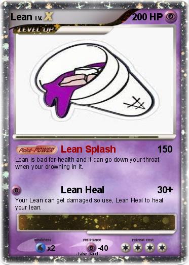 Pokémon Lean 19 19 - Lean Splash - My Pokemon Card