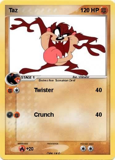 Pokémon Taz 36 36 - Twister - My Pokemon Card