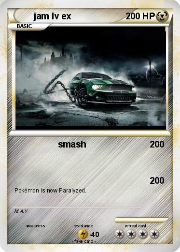 Pokémon jam lv ex - smash - My Pokemon Card
