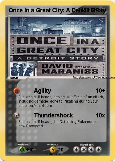 Pokémon Once in a Great City A Detroit - Agility - My Pokemon Card