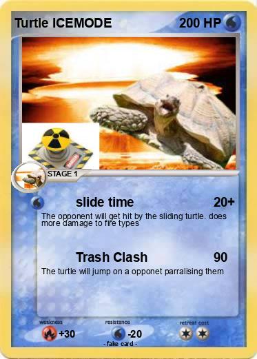 Pokémon Turtle ICEMODE - slide time - My Pokemon Card