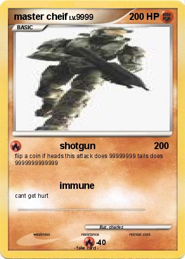 Pokémon master cheif 253 253 - shotgun - My Pokemon Card