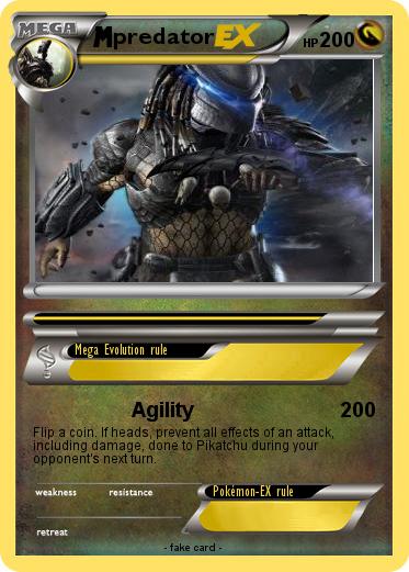Pokémon predator 780 780 - Agility - My Pokemon Card
