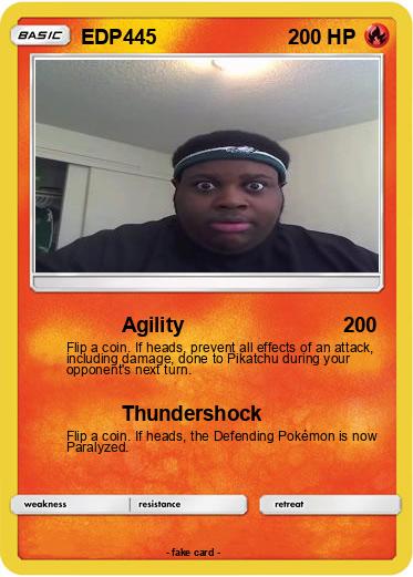 Pokémon EDP445 27 27 - Agility - My Pokemon Card
