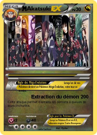Pokémon Akatsuki 234 234 - Extraction du démon - Ma carte Pokémon