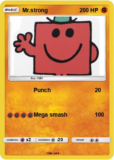 Pokémon Mr strong 14 14 - Punch - My Pokemon Card