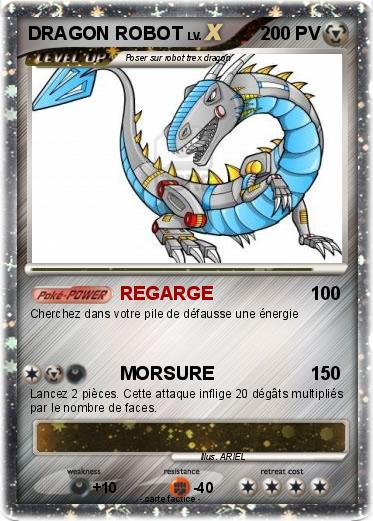 Pokémon DRAGON ROBOT 3 3 - REGARGE - Ma carte Pokémon