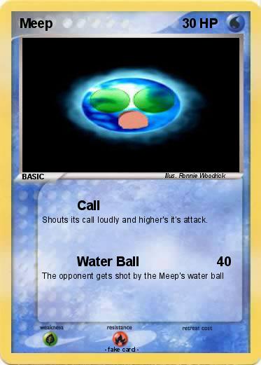 Pokémon Meep 93 93 - Call - My Pokemon Card