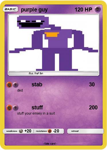 Pokémon purple guy 317 317 - stab - My Pokemon Card