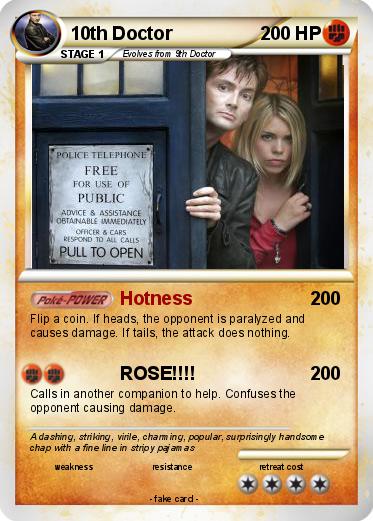Pokémon 10th Doctor 34 34 - Hotness - My Pokemon Card