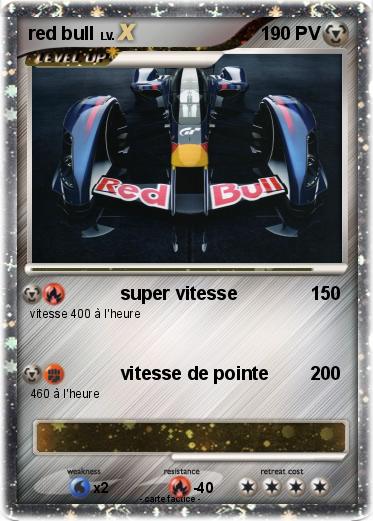Pokémon red bull 93 93 - super vitesse - Ma carte Pokémon