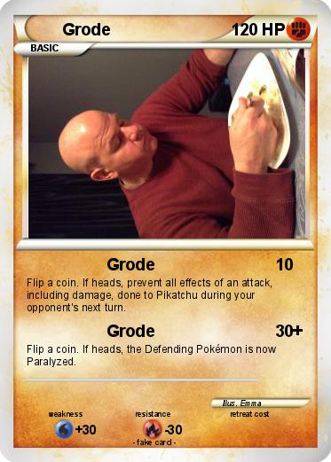 Pokémon Grode - Grode - My Pokemon Card