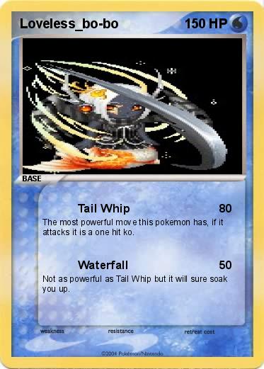 Pokémon Loveless bo bo 1 1 - Tail Whip - My Pokemon Card