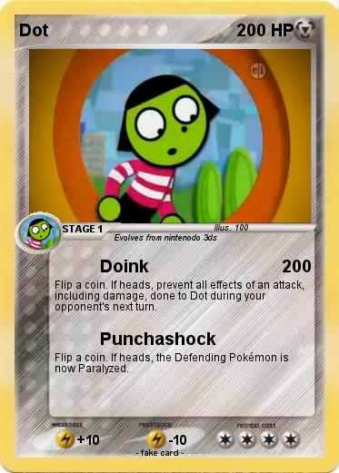 Pokémon Dot 84 84 - Doink - My Pokemon Card