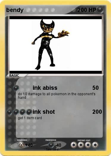 Pokémon bendy 402 402 - ink abiss - My Pokemon Card