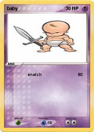 Pokémon baby 98 98 - snatch - My Pokemon Card