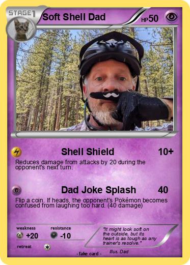 Pokémon Soft Shell Dad - Shell Shield - My Pokemon Card