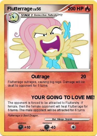 Pokémon Flutterrage 1 1 - Outrage - My Pokemon Card