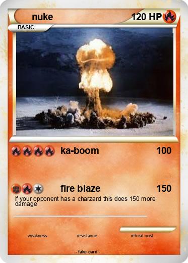 Pokémon nuke 630 630 - ka-boom - My Pokemon Card