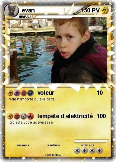 Pokémon evan 294 294 - voleur - Ma carte Pokémon