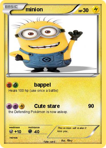 Pokémon minion 513 513 - bappel - My Pokemon Card