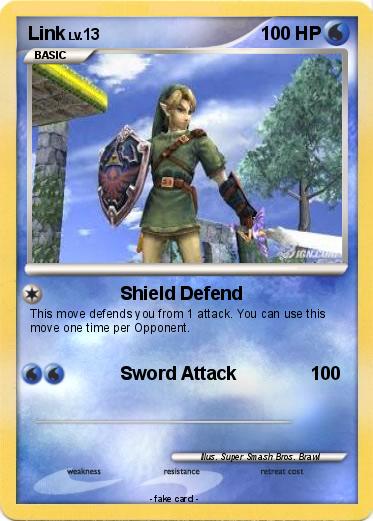 Pokémon Link 2622 2622 - Shield Defend - My Pokemon Card