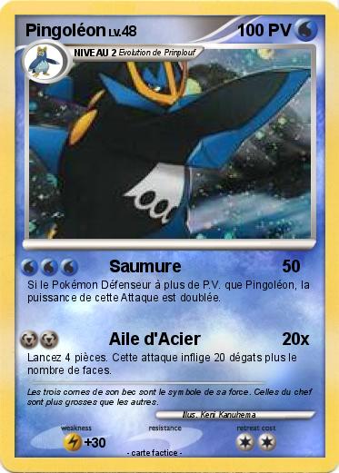 Pokémon Pingoleon 282 282 - Saumure - Ma carte Pokémon