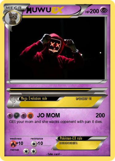 Pokémon UWU 74 74 - JO MOM - My Pokemon Card