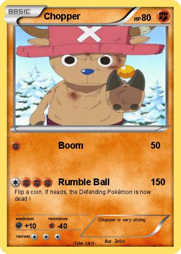 Pokémon Chopper 491 491 - Boom - My Pokemon Card