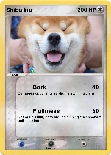 Pokémon Shiba Inu 103 103 - Bork - My Pokemon Card