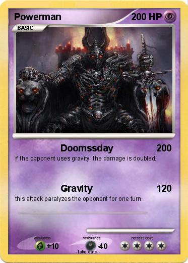 Pokémon Powerman 3 3 - Doomssday - My Pokemon Card