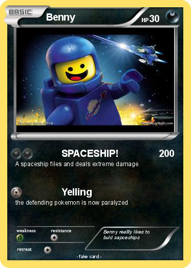 Pokémon Benny 145 145 - SPACESHIP! - My Pokemon Card