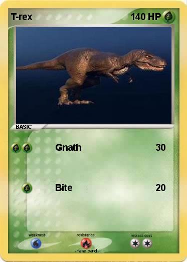 Pokémon T rex 1172 1172 - Gnath - My Pokemon Card