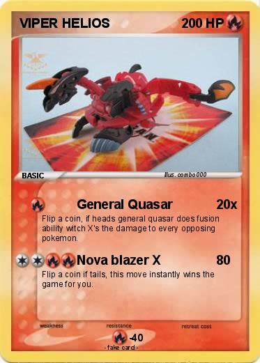 Pokémon VIPER HELIOS 18 18 - General Quasar - My Pokemon Card