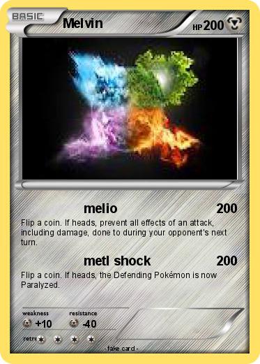 Pokémon Melvin 131 131 - melio - My Pokemon Card