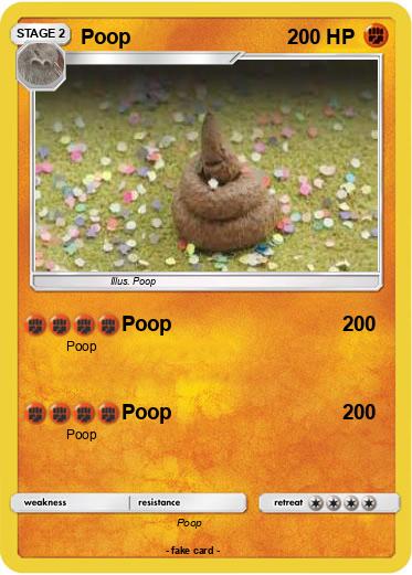 Pokémon Poop 2411 2411 - Poop - My Pokemon Card