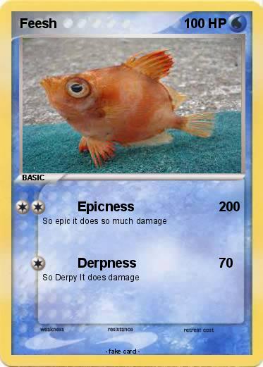 Pokémon Feesh 3 3 - Epicness - My Pokemon Card