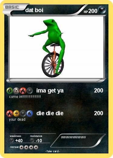 Pokémon dat boi 568 568 - ima get ya - My Pokemon Card