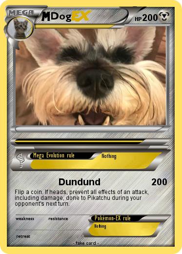 Pokémon Dog 1622 1622 - Dundund - My Pokemon Card